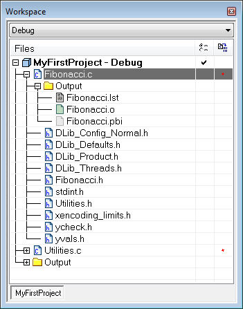 Creating an application project