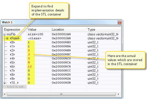 Using and debugging C++